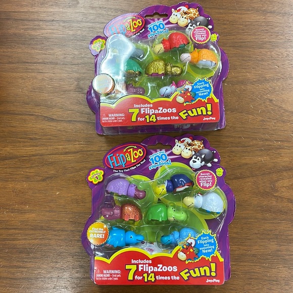 Toys | Flipazoos Series 1 2 Packs Of 7 Flipazoos | Poshmark